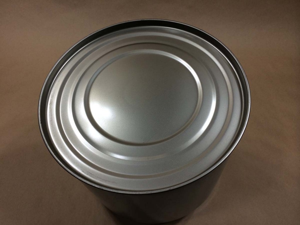 3.5 Gallon Steel Pail -Bottom View | Yankee Containers: Drums, Pails ...