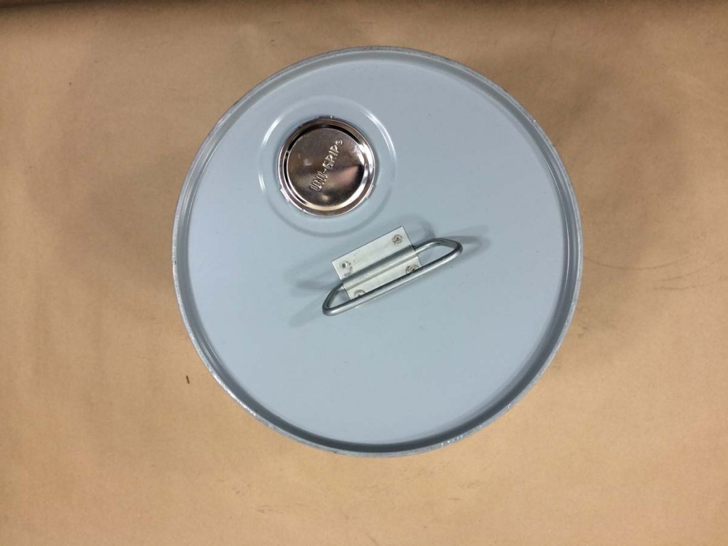 3.5 gallon steel pail top view | Yankee Containers: Drums, Pails, Cans ...