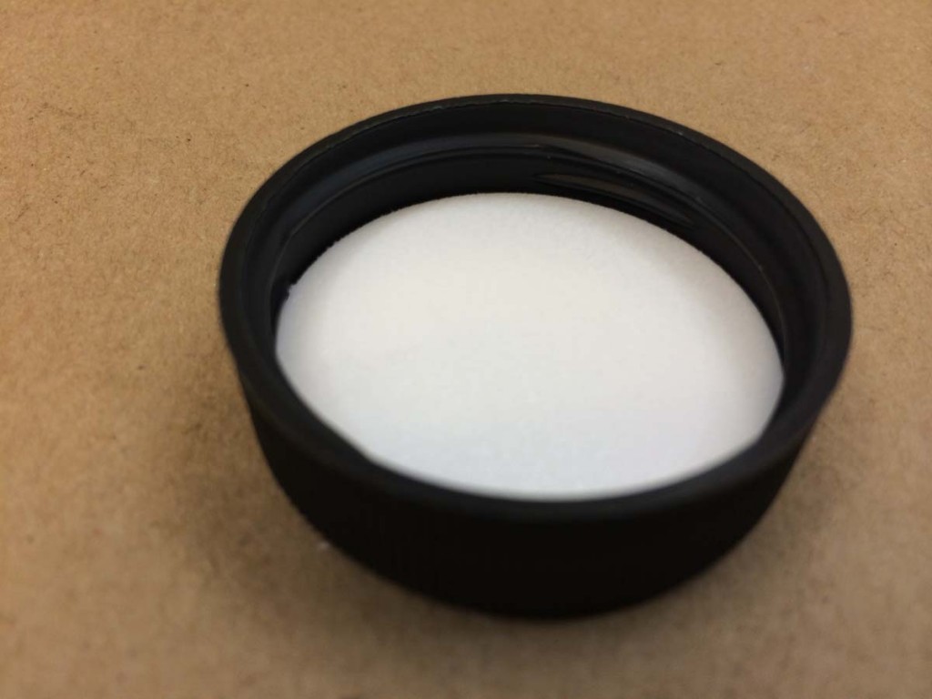 38mm black plastic cap with poly liner | Yankee Containers: Drums ...