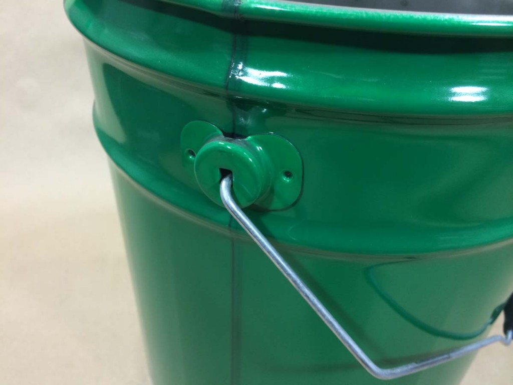 Green Steel Pail – Wire Bail (CSCP2-34-01) | Yankee Containers: Drums ...