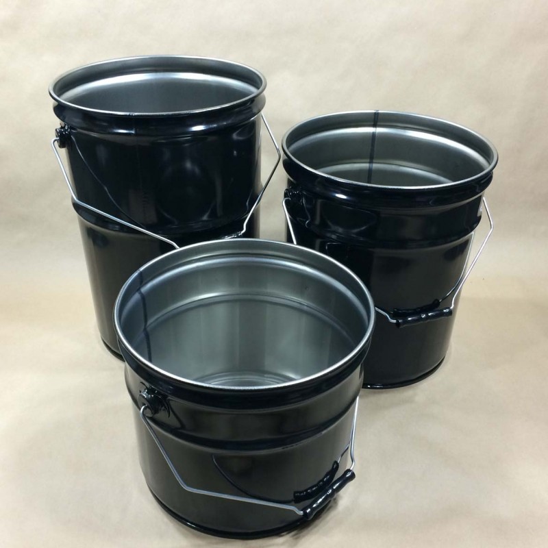 Steel Pails – Open Head – 24, 26, 28 and 29 Gauge | Yankee Containers ...