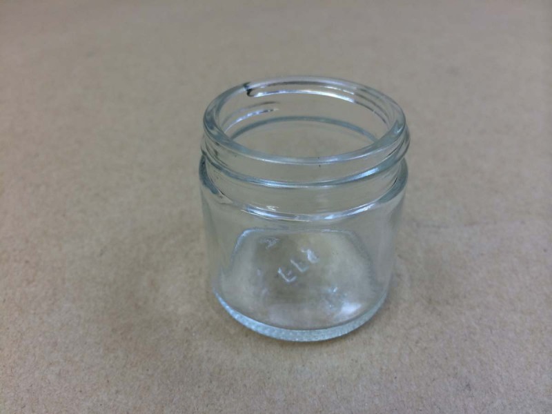 1 oz flint straight sided clear glass jar (OBAW5095F384) | Yankee ...