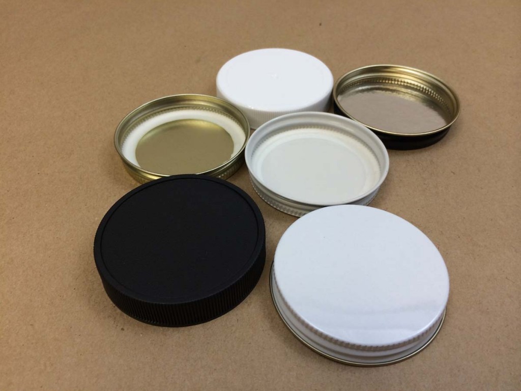 58mm plastic and metal caps for bottles jars and jugs | Yankee ...