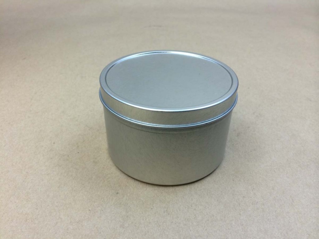 8 oz tinplate slip cover can -cover on (ASC-S09S) | Yankee Containers ...