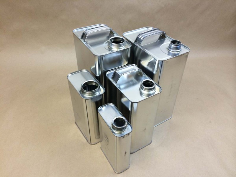 F Style Metal Cans | Yankee Containers: Drums, Pails, Cans, Bottles ...