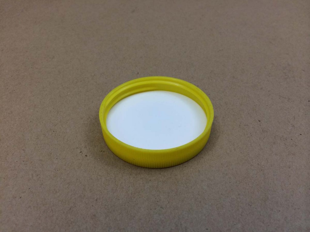 53mm yellow plastic cap (MRPRM53YEL2F217) | Yankee Containers: Drums ...