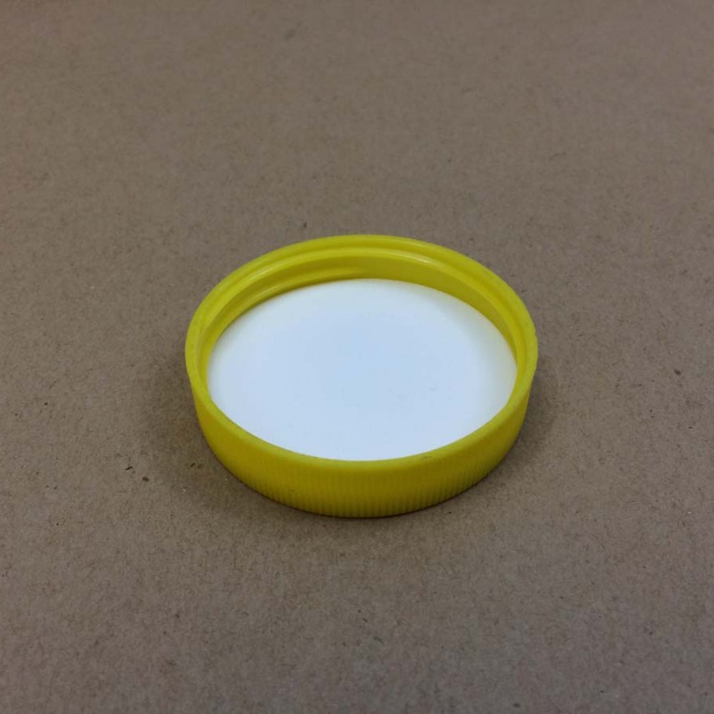 Yellow Plastic Caps | Yankee Containers: Drums, Pails, Cans, Bottles ...