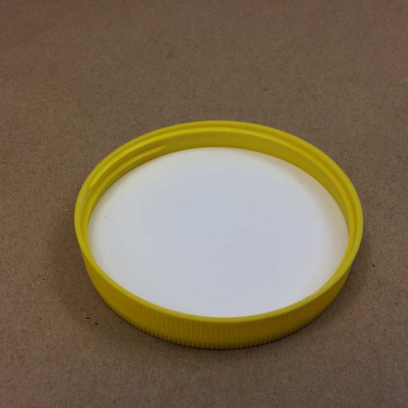 Yellow Plastic Caps | Yankee Containers: Drums, Pails, Cans, Bottles ...